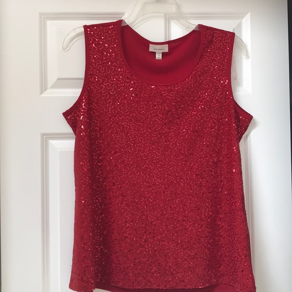 Dress Barn | Tops | Dress Barn Sequence Top Womens Size 2x | Poshmark